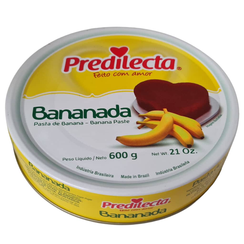 Predilecta Bananada Banana Paste 600g Brazilian Jam