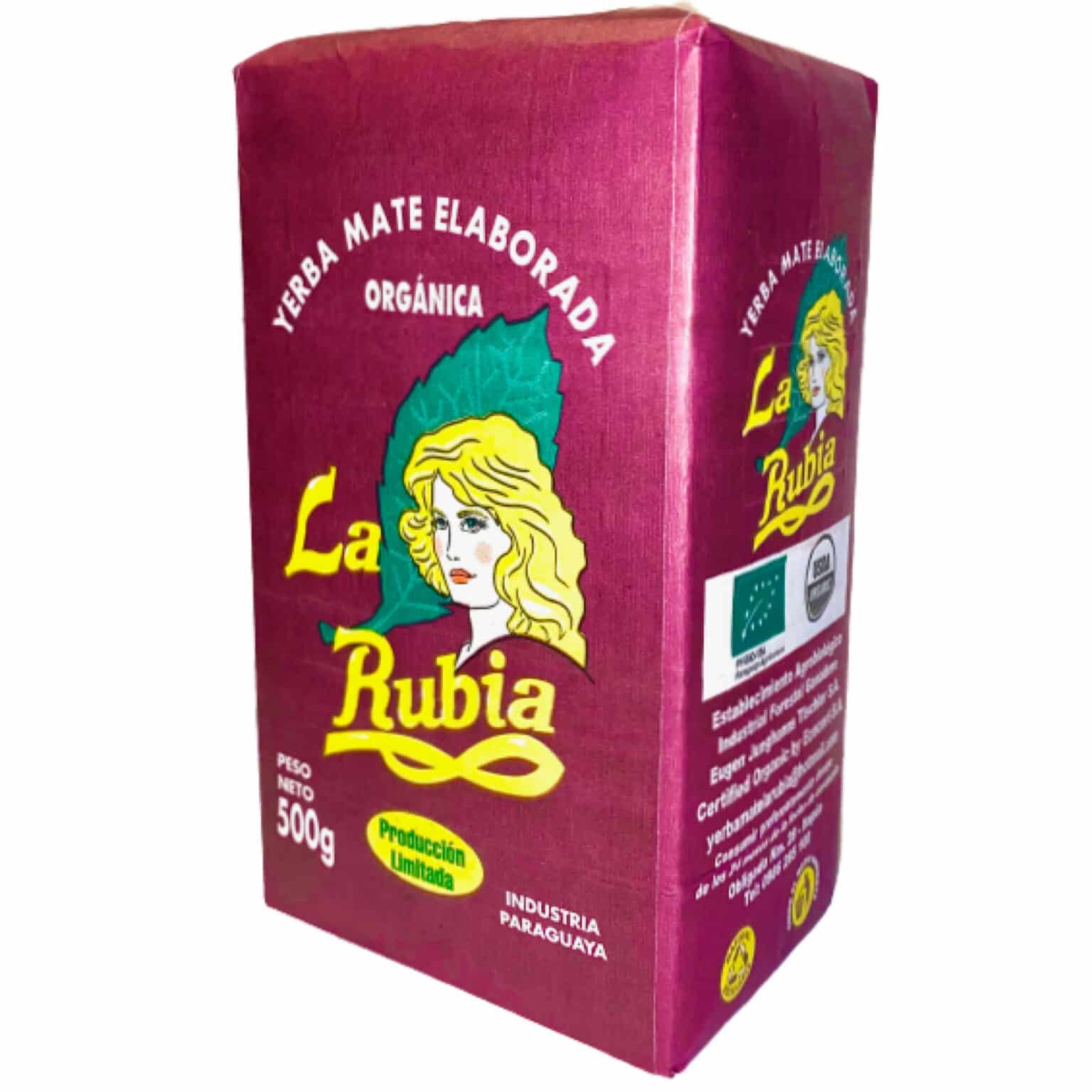 Yerba Mate Bio Mate La Rubia 500g - UruShop